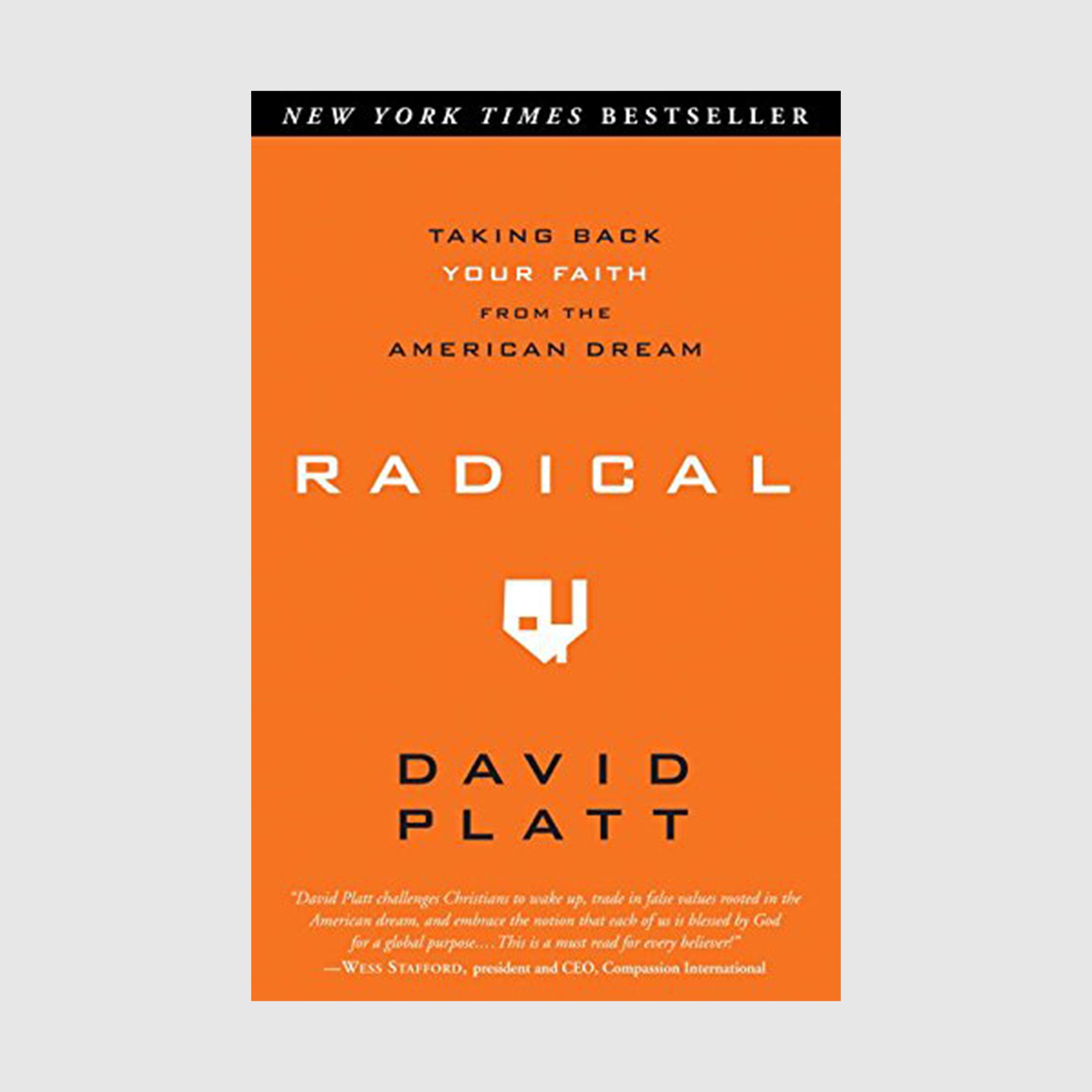 Radical: Taking Back Your Faith from the American Dream // David Platt ...